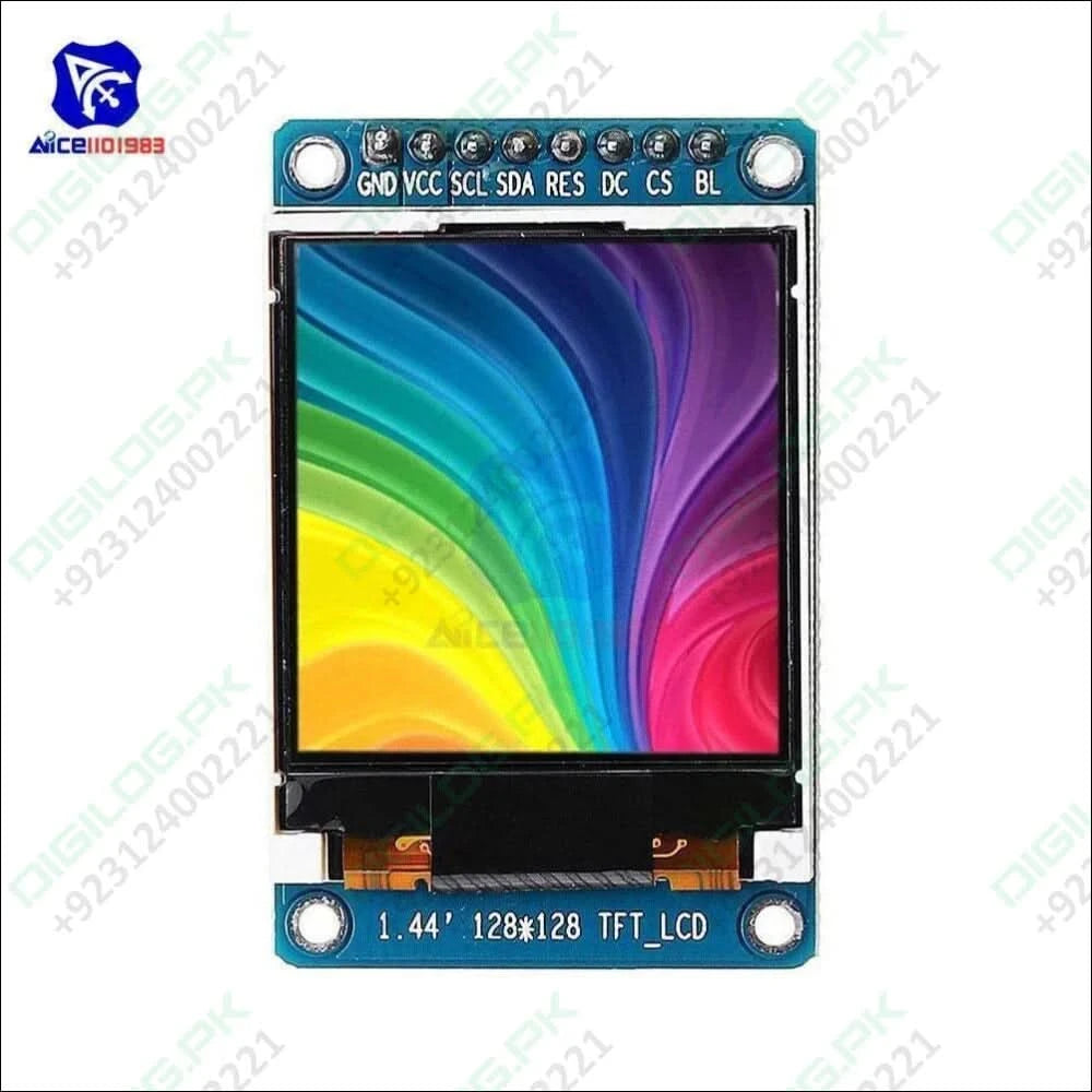 1.44 Inch SPI TFT Color Screen LCD Display - Digilog.pk