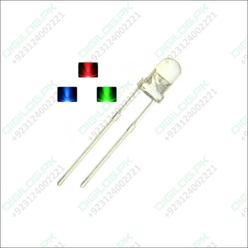 Multicolor LED 5mm | 7 Colors Slow Blink | LED with Automatic Color ...