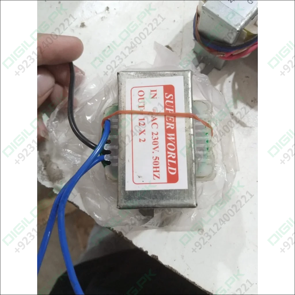 12V 2A Transformer for Reliable Voltage Regulation - Digilog.pk