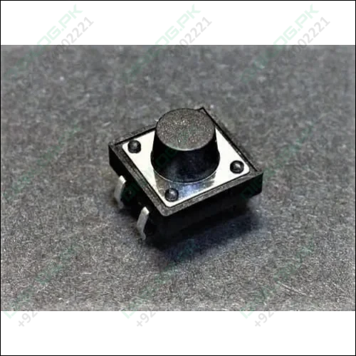 12x12x9mm Tactile Push Button Switch for PCB - Digilog.pk