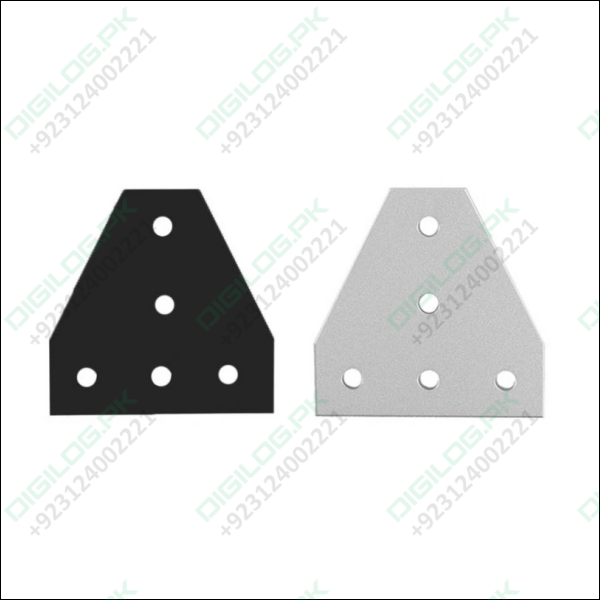 2020 T Type Corner Pyramid Fitting - Aluminium Profile Connector