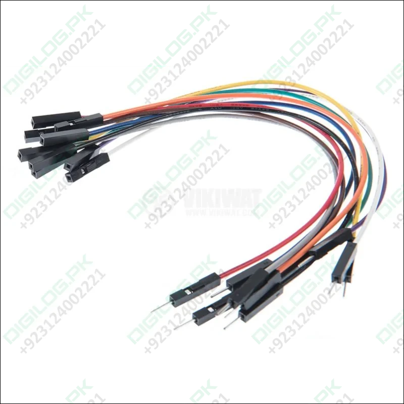 20cm Pin Jumper Wire | Male to Female Dupont Line for Arduino Building ...