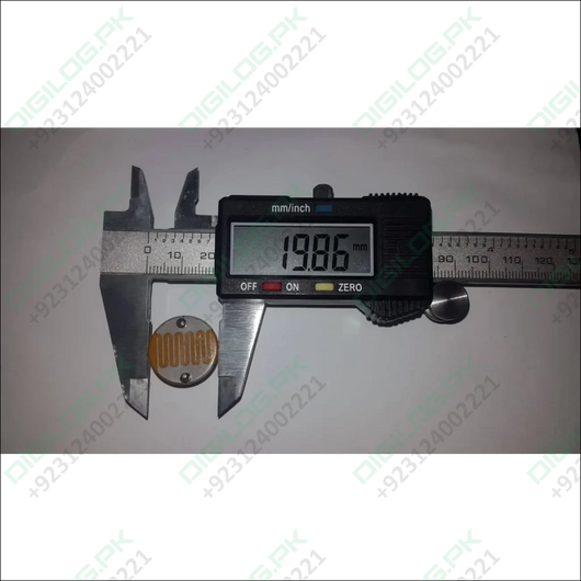 20mm LDR Sensor Light Dependent Resistor Sensor In Pakistan - Digilog.pk