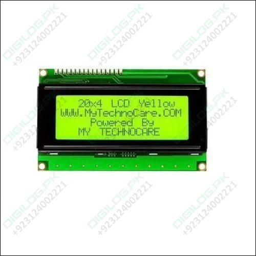 20x4 Green JHD204A Character LCD Display In Pakistan