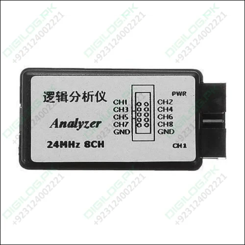 Buy 24MHz 8CH USB Logic Analyzer in Pakistan | USB Logic Analyzer Online - Digilog.pk