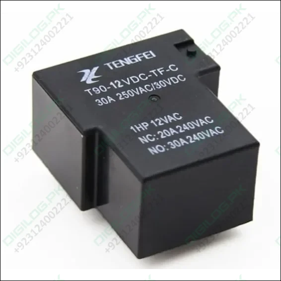 24V DC Coil T90 Power Relay In Pakistan 6 Pin-Digilog.pk