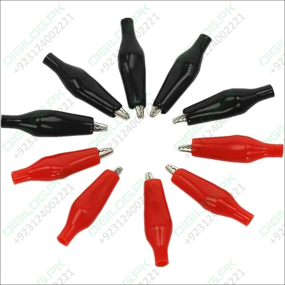 28mm Alligator Clip Extra Small Crocodile Clips - Digilog.pk