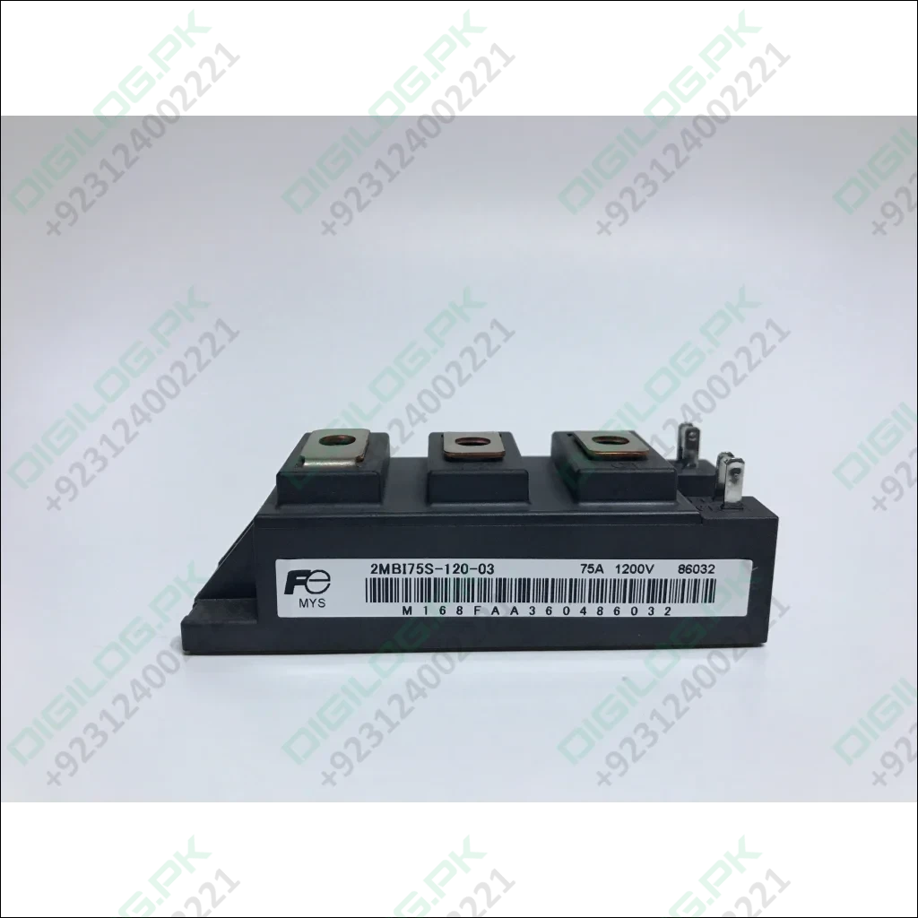 Used condition 2MBI75S-120-03 IGBT Module 75A 1200V | High-Power Switching - Digilog.pk