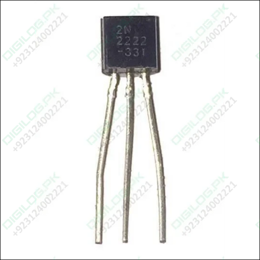 2N2222A Bipolar Junction NPN Transistor In Pakistan - Digilog.pk