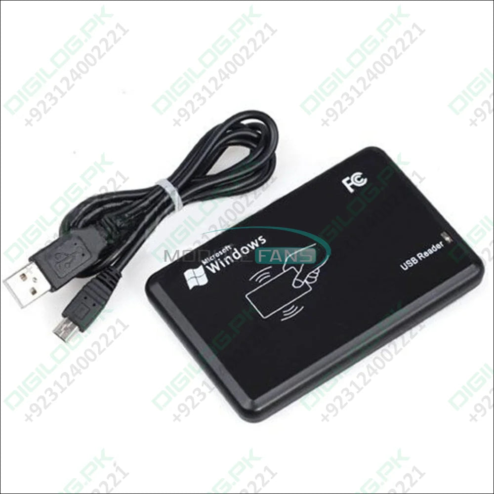 Jt308 13.56mhz Usb Proximity Sensor Smart Rfid Id Card Reader - Digilog.pk
