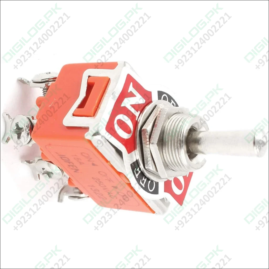 E-SG-1321 Screw Terminal Toggle Switch 6 Pin - Digilog.pk
