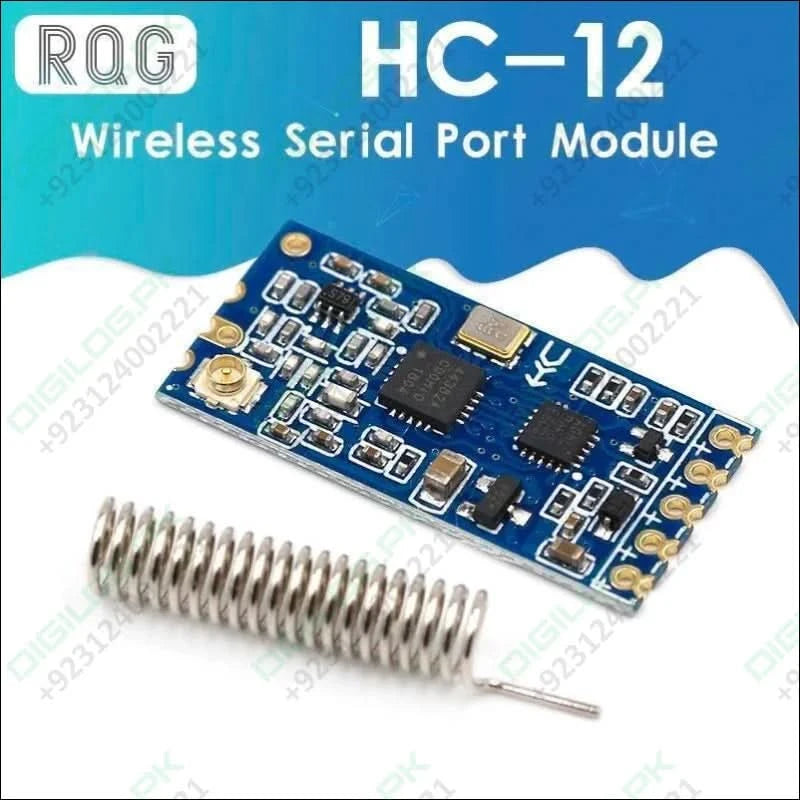 433Mhz HC12 HC-12 SI4463 Wireless Serial Port Module in Pakistan - Digilog.pk