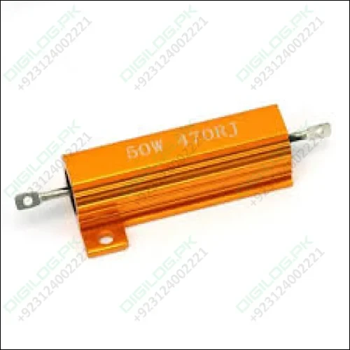 50W 470 ohm High Power Resistor - Digilog.pk