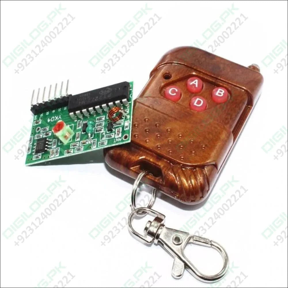 Nic2262/2272 4 Channel Wireless Remote Control Key | DC12V Operated ...