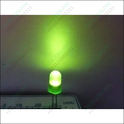 5mm Green Diffused LED Light Emitting Diode In Pakistan - Digilog.pk