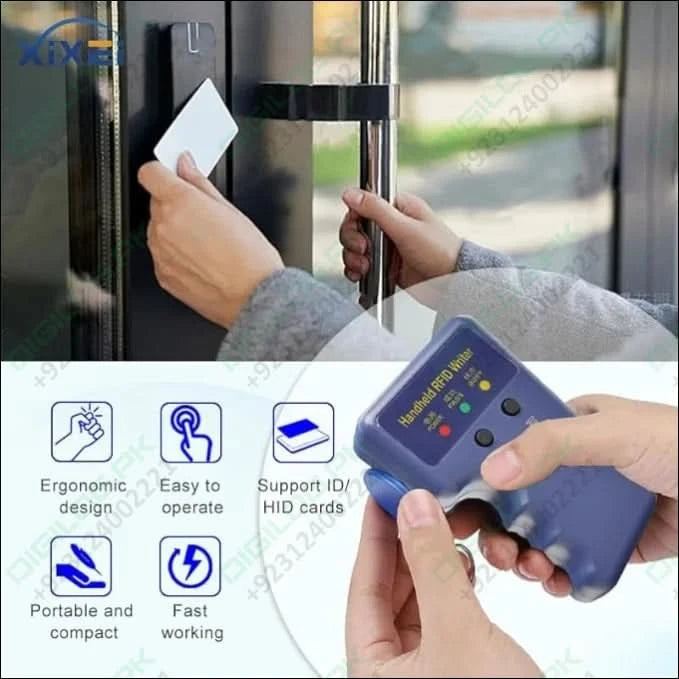 Handheld RFID Reader Writer | Easy to Use Upgrade Smart ID Card ...