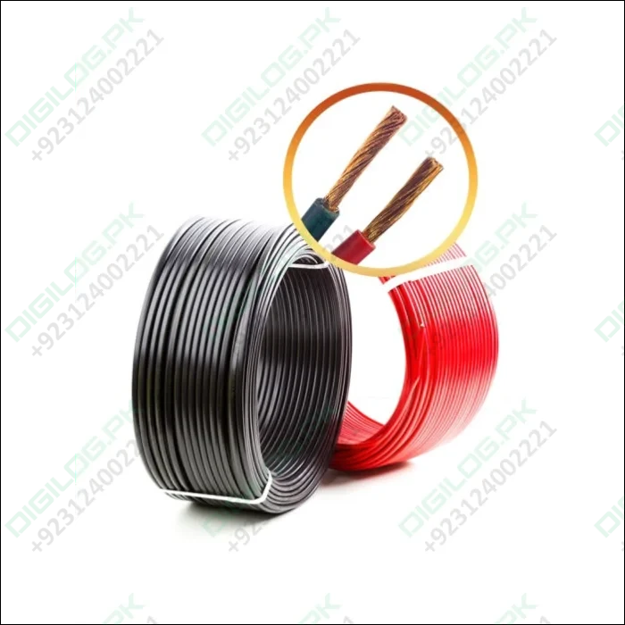 30cm 6mm Flexible DC Copper Wire: Durable and Conductive - Digilog.pk