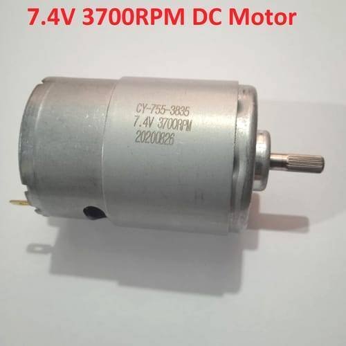 775 7.4vdc 3500rpm Dc Motor Rs755 High Speed High Torque Motor Cy 755 ...