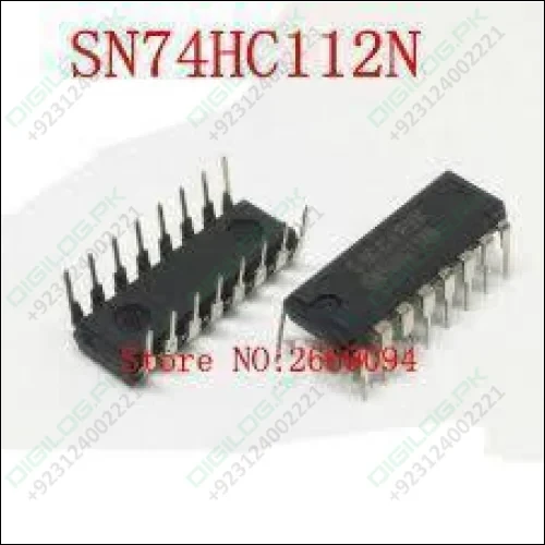 JK Flip-Flop IC 74HC112 - Digilog.pk