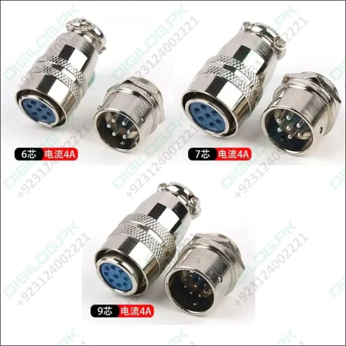 7 Pin 12mm mic circular connector – Digilog.pk