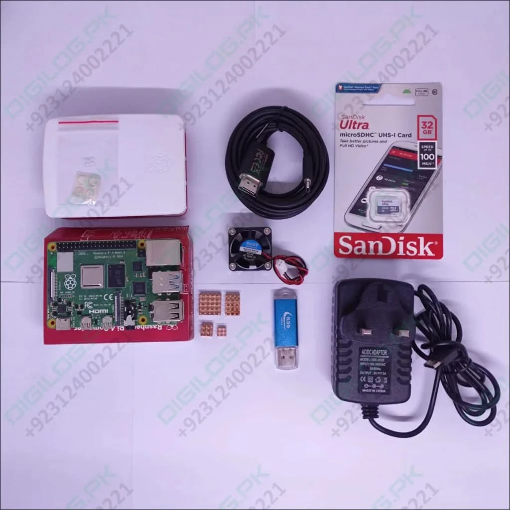 Raspberry Pi 4 8GB Ram Starter Kit | Essential Raspberry Pi Accessories ...