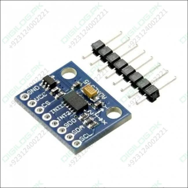 High Resolution Tripple Axis Accelerometer Module with Low Power Design - Digilog.pk