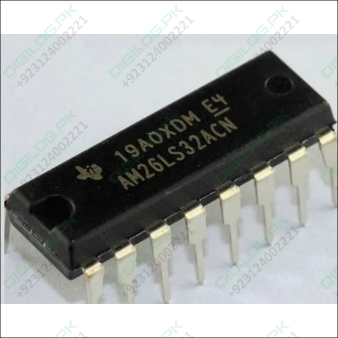 AM26LS32 26LS32 Quadruple Differential Line Receiver - Digilog.pk