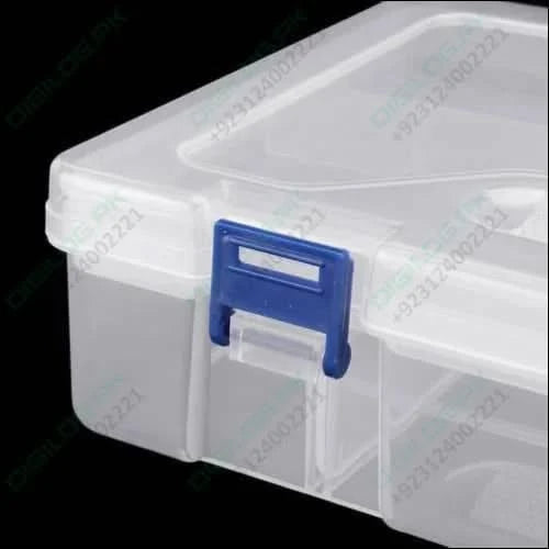 Adjustable Double Layer Component Organizer Tool Container Storage Box ...