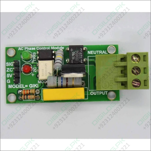 Arduino Triac Module With Zero Crossing | HALL ROAD - Digilog.pk