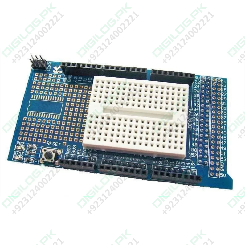 Arduino Mega Proto Shield In Pakistan Arduino Mega Expansion Board Digilogpk