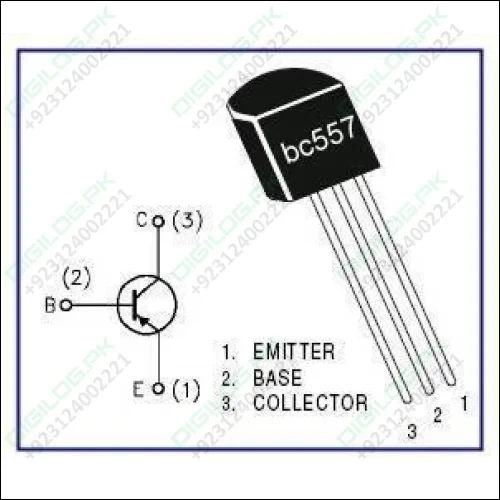 BC557 PNP Transistor for Switching and Amplification | General Purpose ...