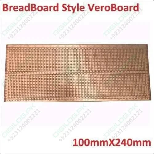 BreadBoard Style Veroboard 100mm x 240mm Project Board Prototyping ...