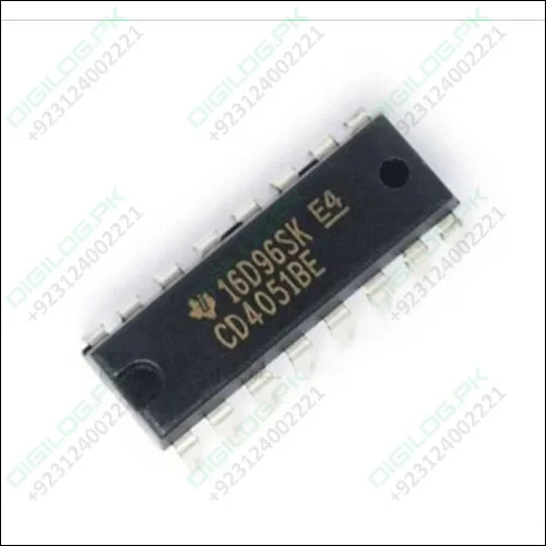 Cd4051b Cmos Single 8-Channel Analog Multiplexer/Demultiplexer for ...