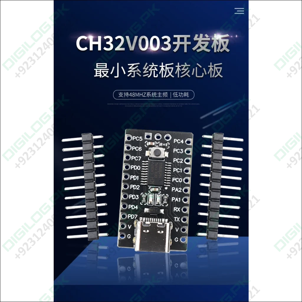 CH32V003F4P6 RISC-V Microcontroller Development Board | Best Price in ...