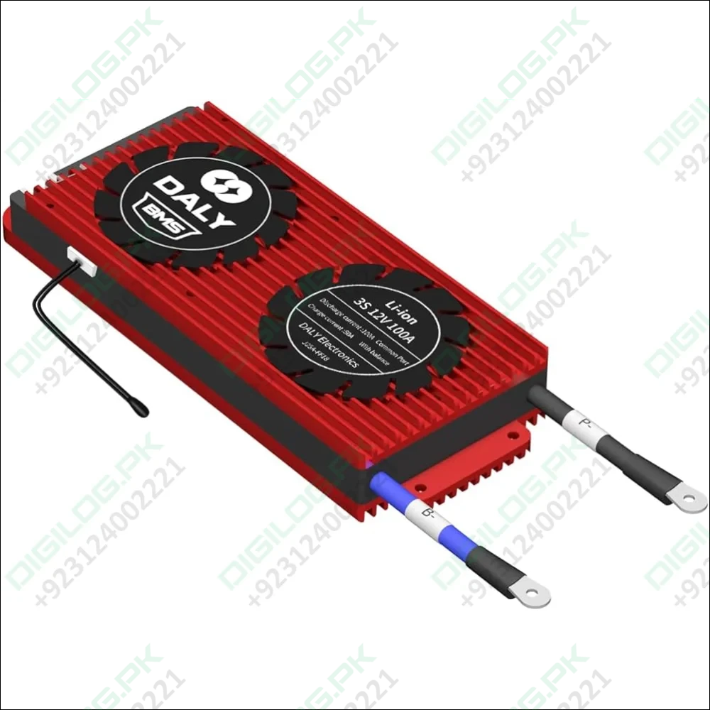 DALY BMS Li-ion 3S 12V 100A BMS Battery Management System for 18650 ...