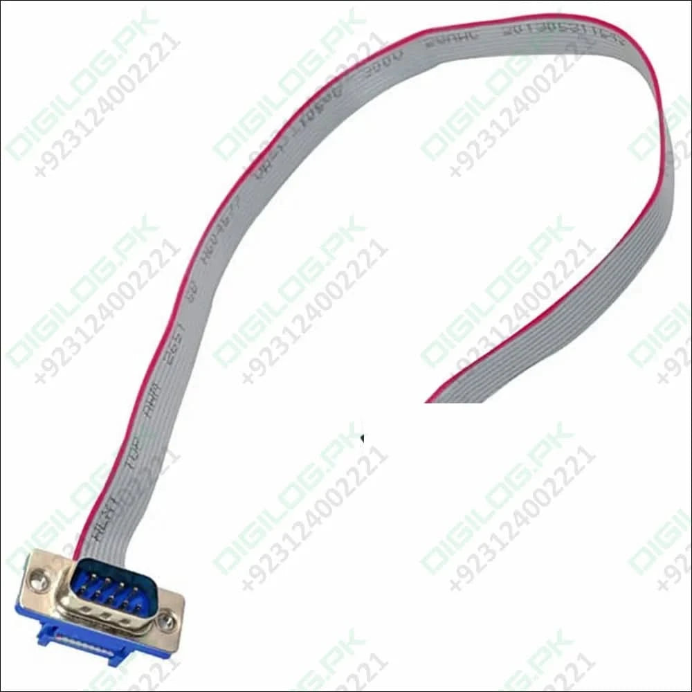 DB9 Male connectors with 1 Meter Wire-Digilog.pk