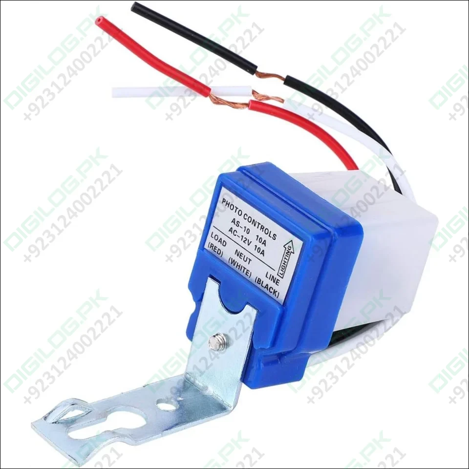 DC 12V Photocell Sun Switch Automatic On/Off Light Control Sensor Swit ...