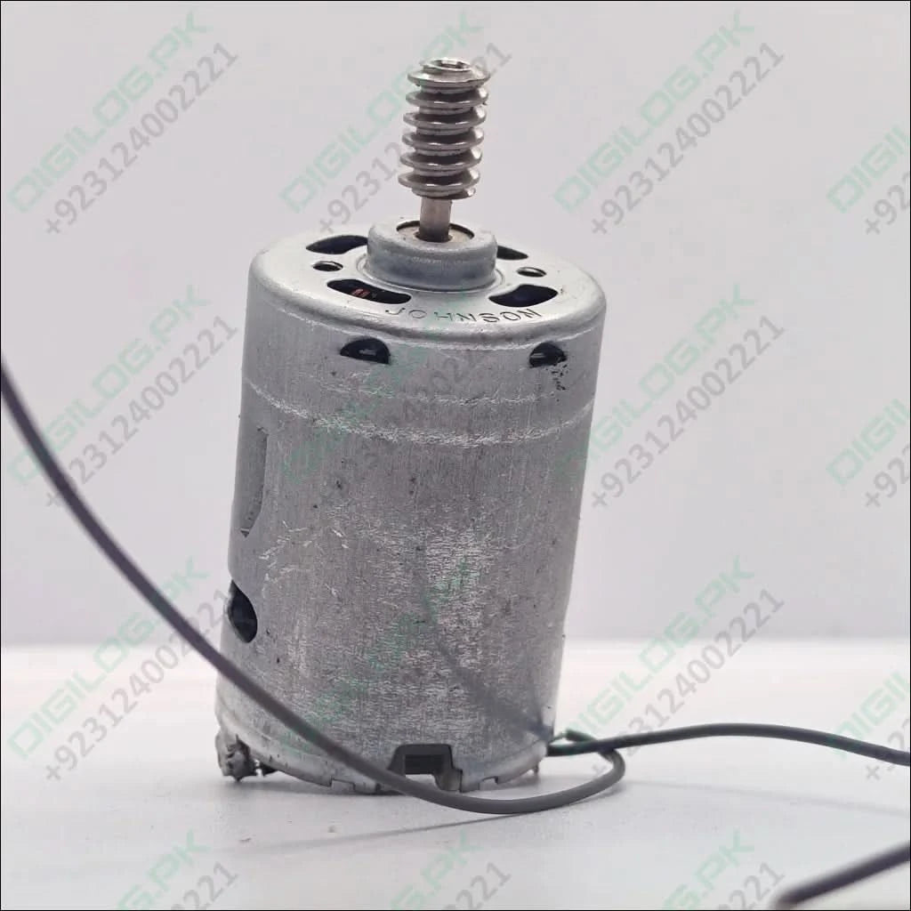 DIY DC Motor DC 3V TO 25V Torque Mini 17500RPM Motor - Digilog.pk