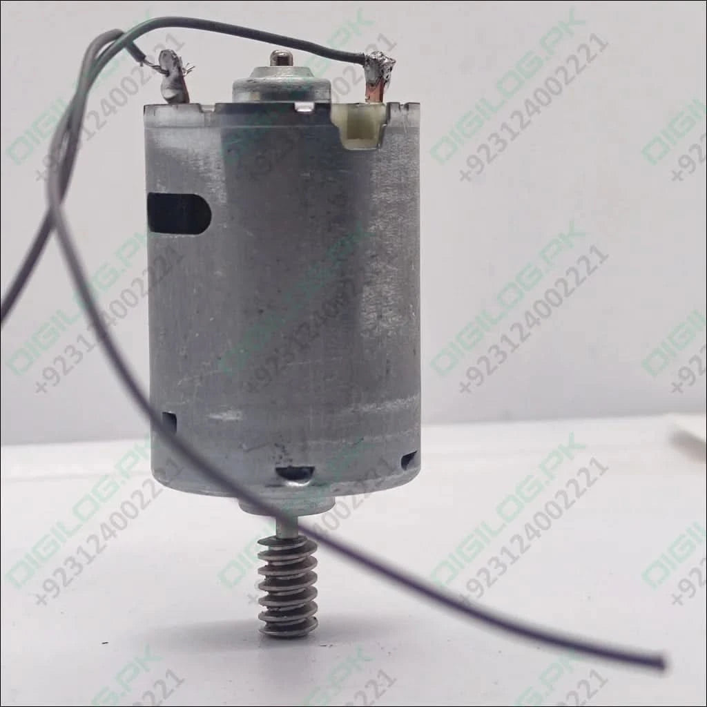 DIY DC Motor DC 3V TO 25V Torque Mini 17500RPM Motor - Digilog.pk