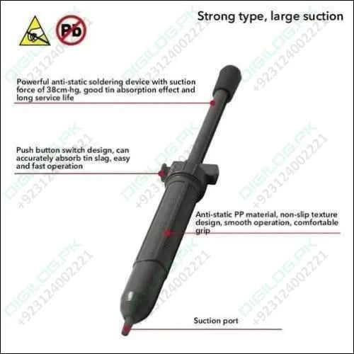 Desoldering Pump DS017LS In Pakistan - Digilog.pk