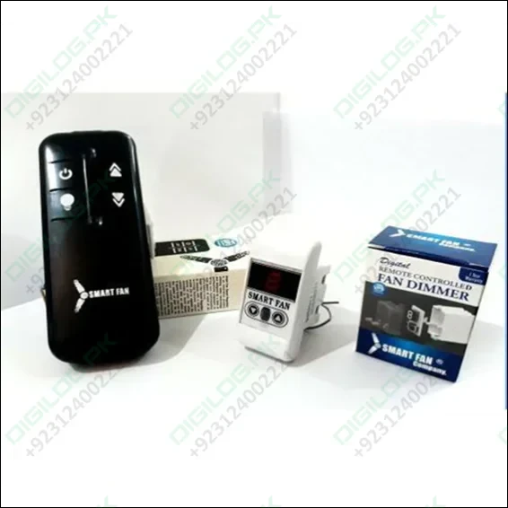 Digital Ceiling Fan Dimmer With Remote Control Piano Fitting In ...