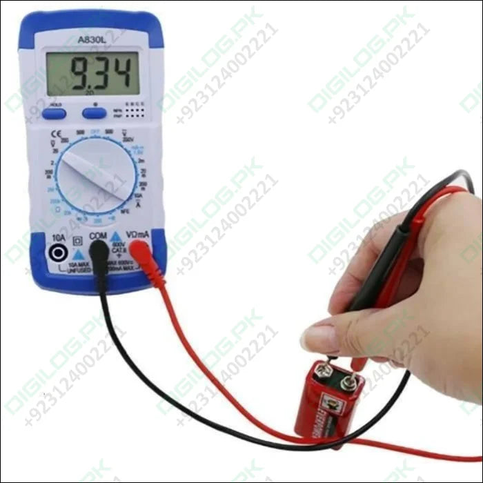 Digital LCD Multimeter A830L In Pakistan - Digilog.pk