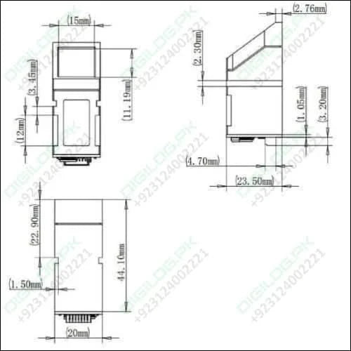 Finger Print Sensor R307 In Pakistan - Digilog.pk