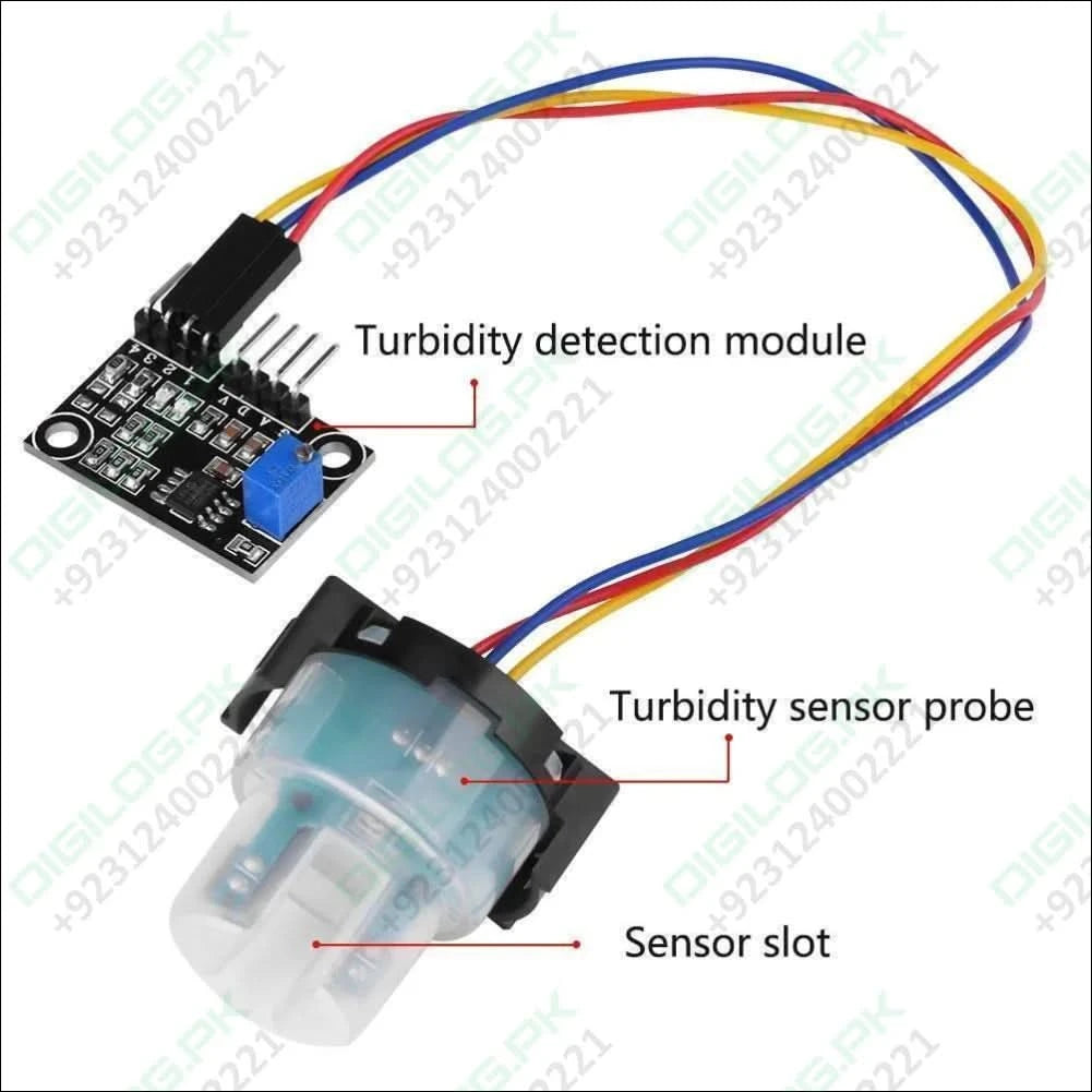 Gravity Arduino Turbidity Sensor In Pakistan - digilog.pk
