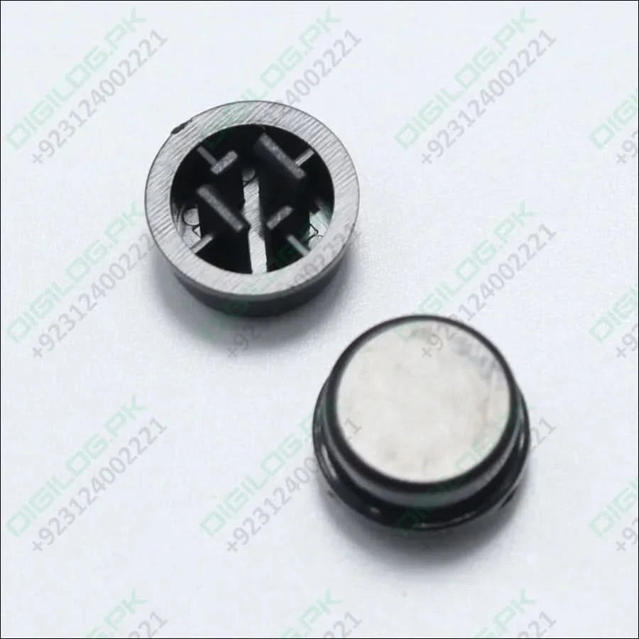 Black A24 Tactile Push Button Switch Cap for 12mm 12mm 7.3mm Micro Tact ...