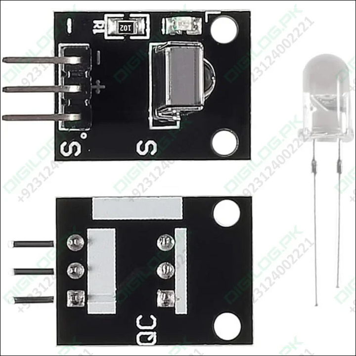 Hx1838 Infrared Receiver Module Nec Code Compatible Ir Remote Sensor