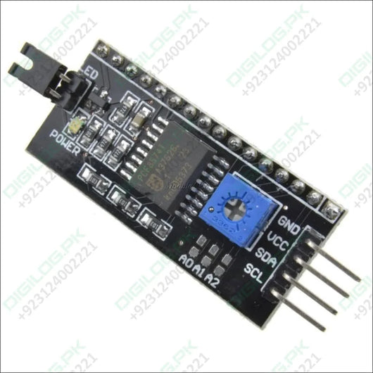 IIC/I2C Serial Interface Adapter Module IIC I2C LCD Module - Digilog.pk
