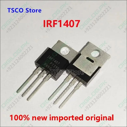 IRF1407 IRF 1407 MOSFET Transistor TO220 - Digilog.pk