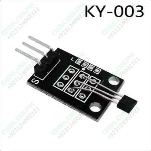 KY 003 Hall Magnetic Force Sensor Module For Arduino In Pakistan ...