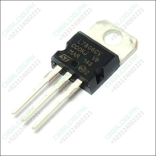 LM7806 Voltage Regulator - Stable Power Supply for Electronics Devices ...